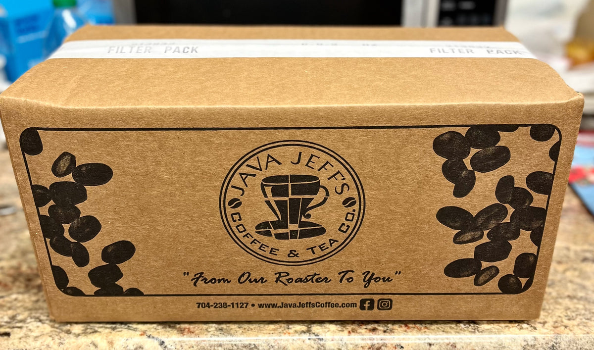 Smoky Mountain Filter Pack - By the Box – Java Jeff’s Coffee